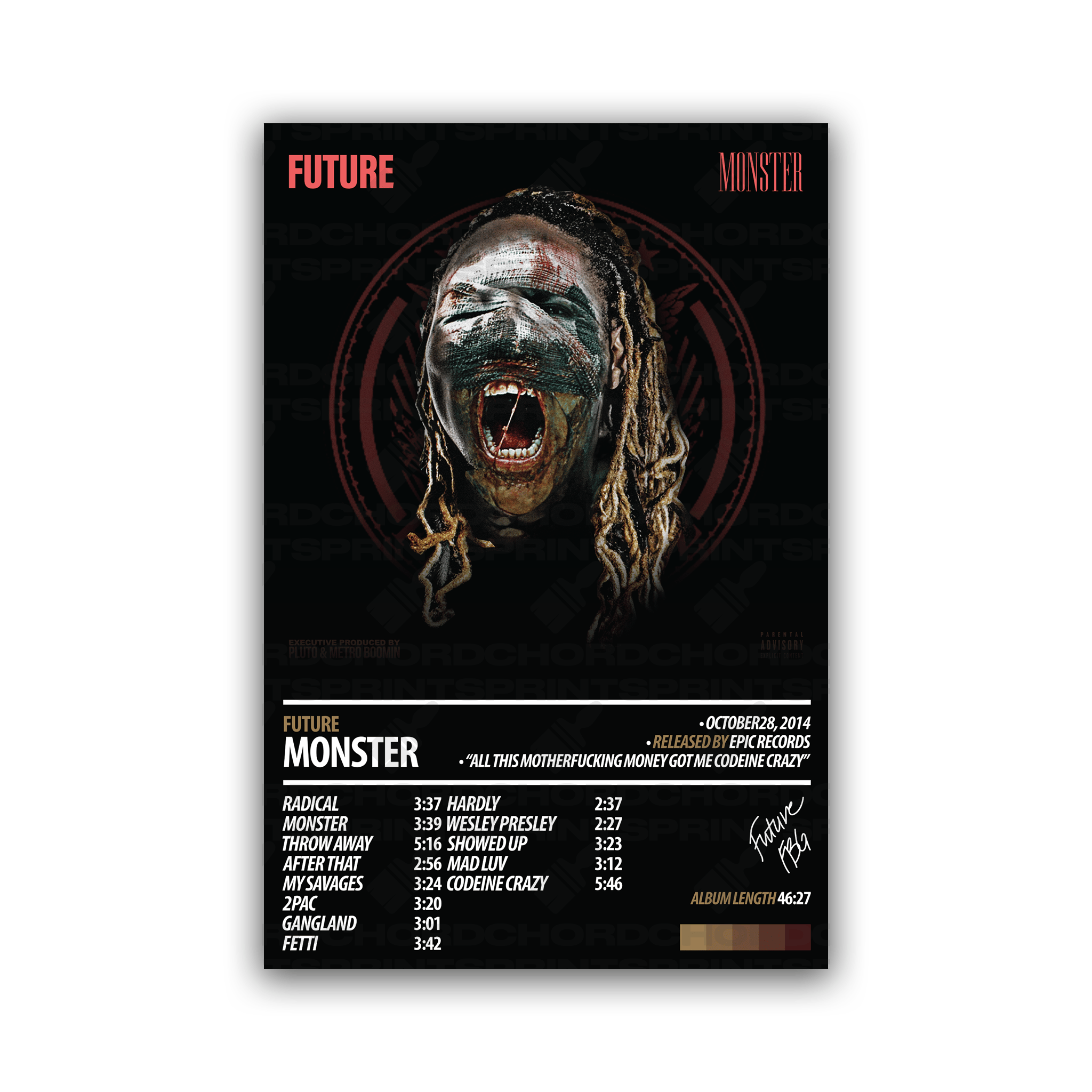 FUTURE Album Poster | Monster